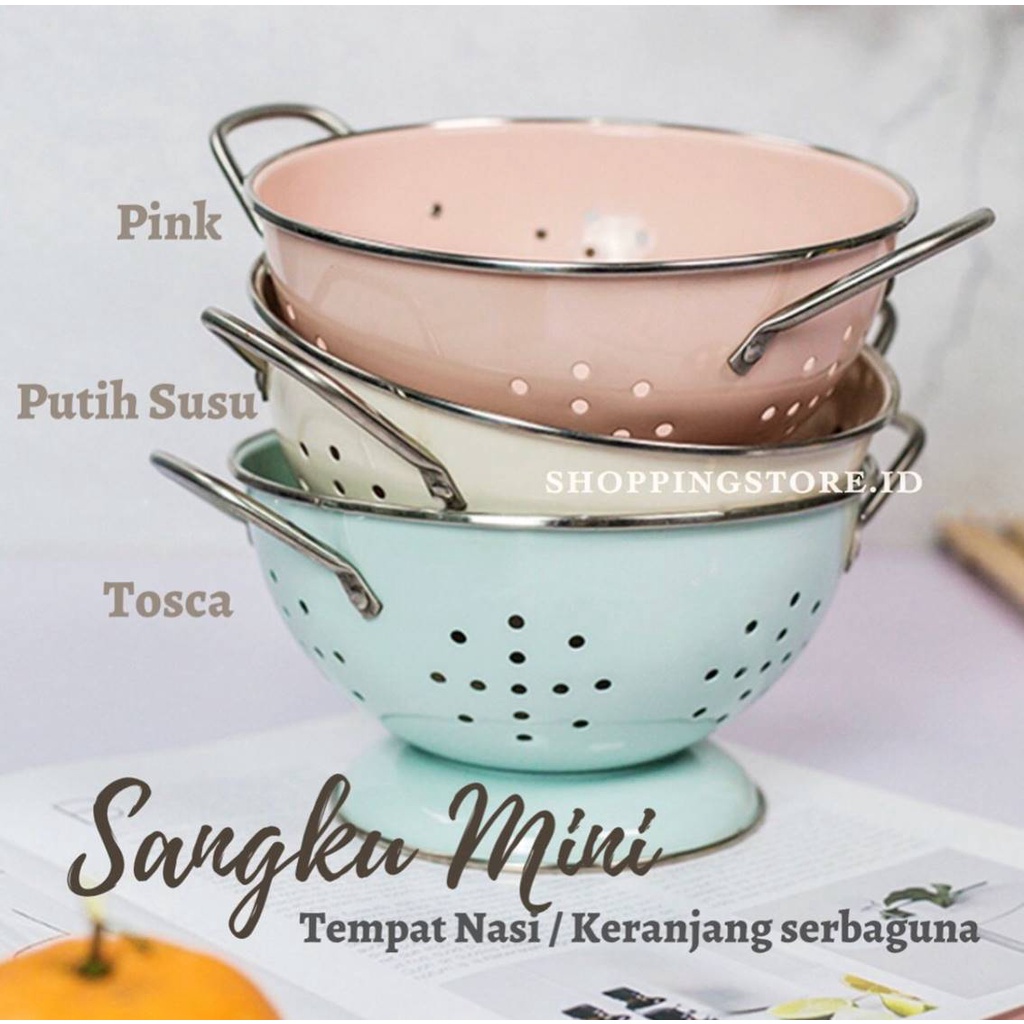 Jual Sangku Mini / Bakul Nasi Mini / Keranjang Buah Multifungsi utk ...