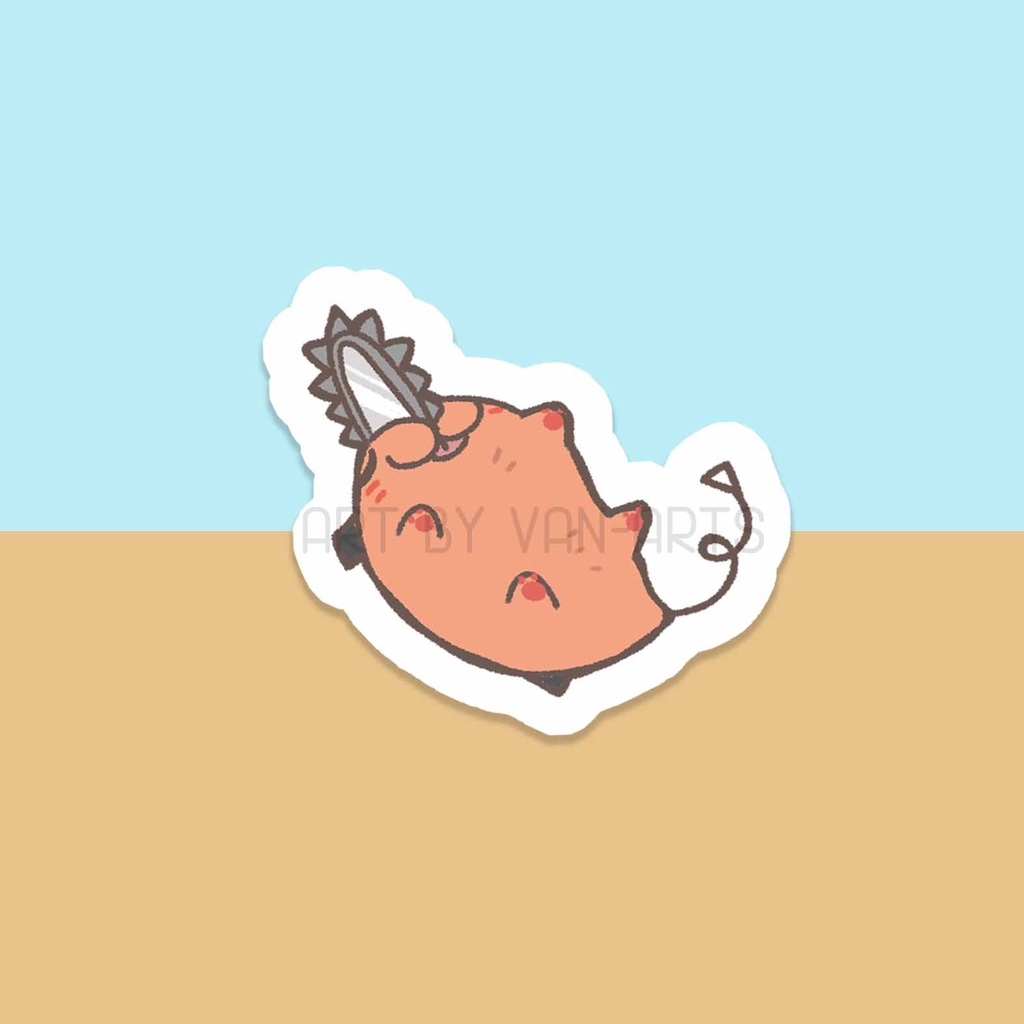 Jual Stiker Pochita | Anime Chainsaw Man | Shopee Indonesia