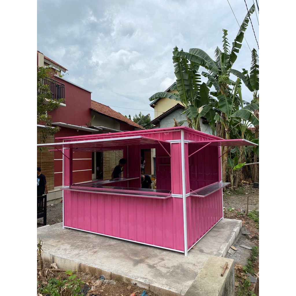 Jual Booth Container MURAH Untuk Jualan Kuliner | Shopee Indonesia