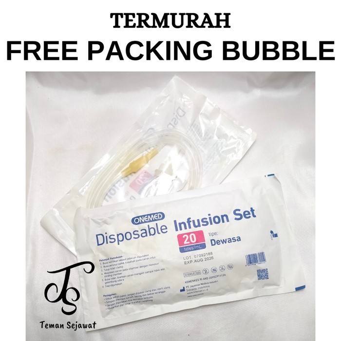 Jual Infus Set Dewasa Onemed ECER | Shopee Indonesia