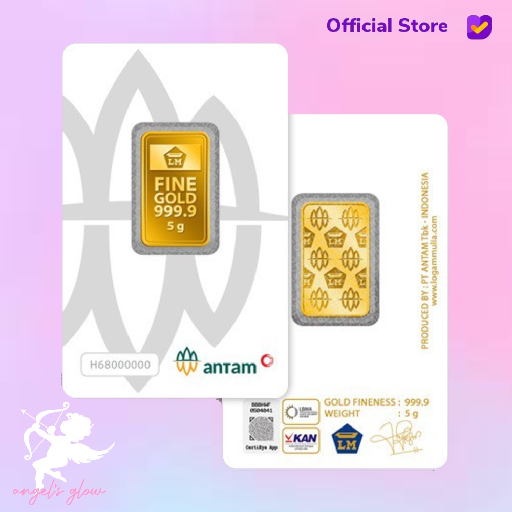 Jual Logam Mulia Antam Press ( LM ) 5GR 5GRAM | Shopee Indonesia