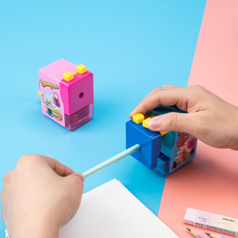 Jual Deli E0739 Rautan Putar Sekolah (Pensil Sharpener) | Shopee Indonesia