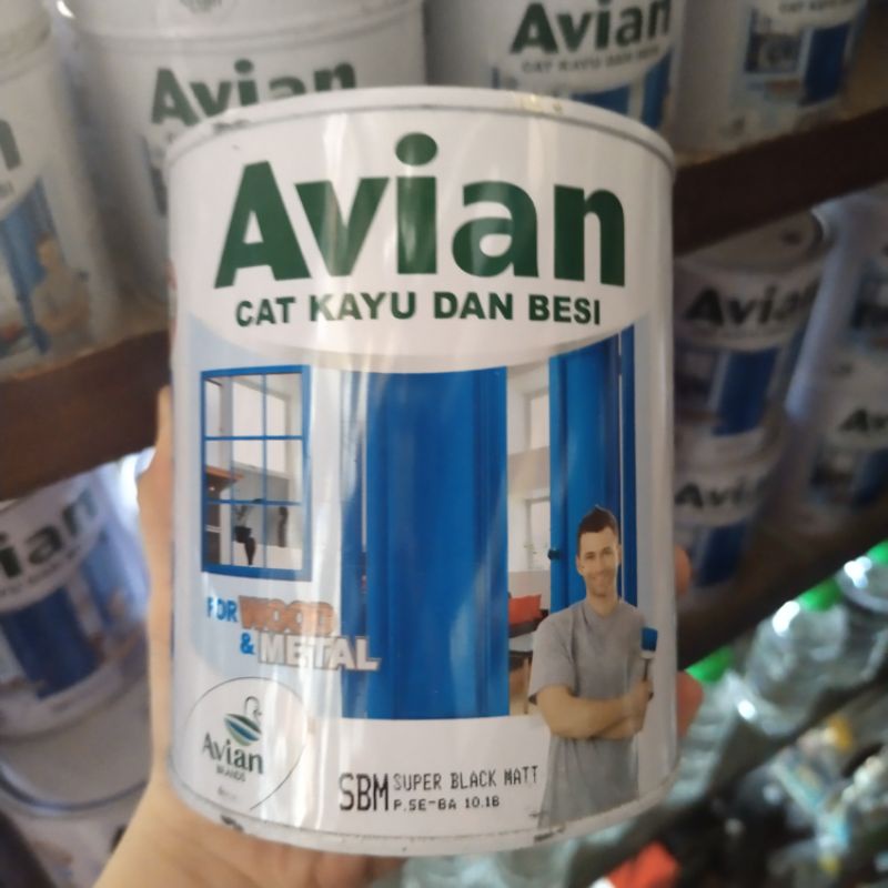 Jual Avian 1 kg 301| cat besi dan kayu | cat pagar| cat pengencer thinner | Shopee Indonesia