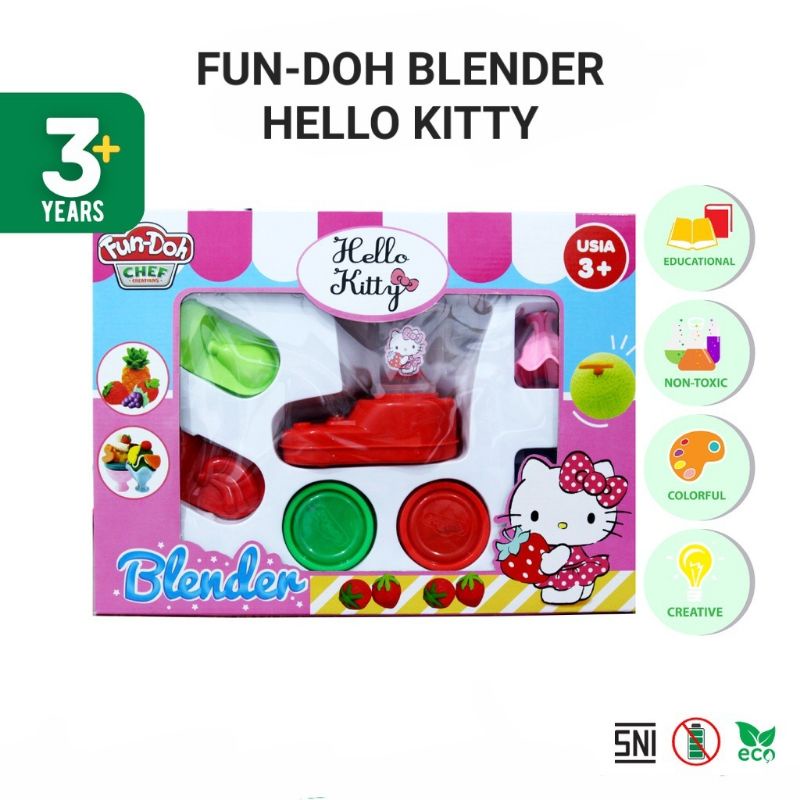 Jual MAINAN EDUKASI ANAK LILIN FUN DOH FUN-DOH FUNDOH BLENDER HELLO ...