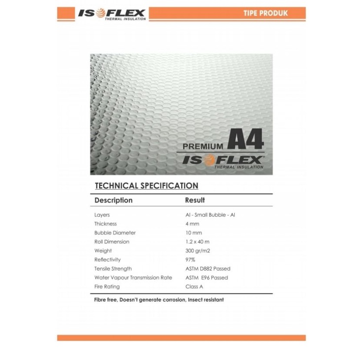 Jual Insulasi ISOFLEX Premium A4 | Shopee Indonesia