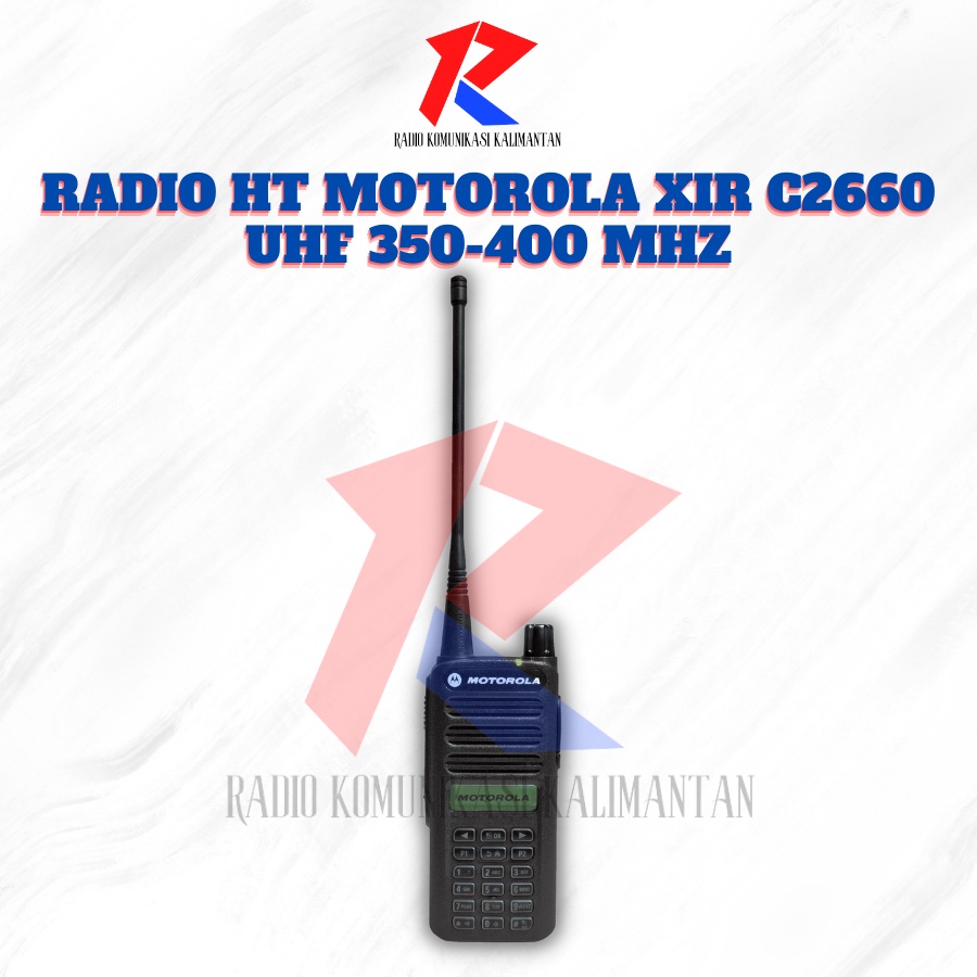 Jual MOTOROLA XIR C2660 UHF HT RADIO 350-400 MHz ORIGINAL OFFICIAL ...