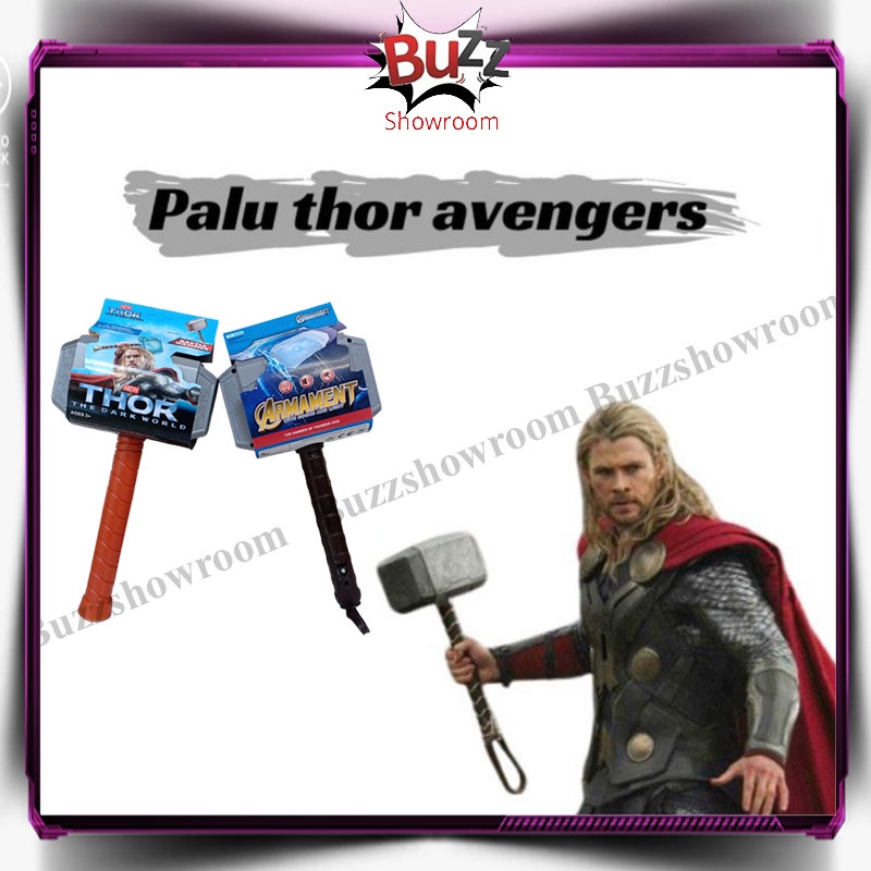 Jual Palu Thor Mainan Anak Superhero Hammer LED | Shopee Indonesia