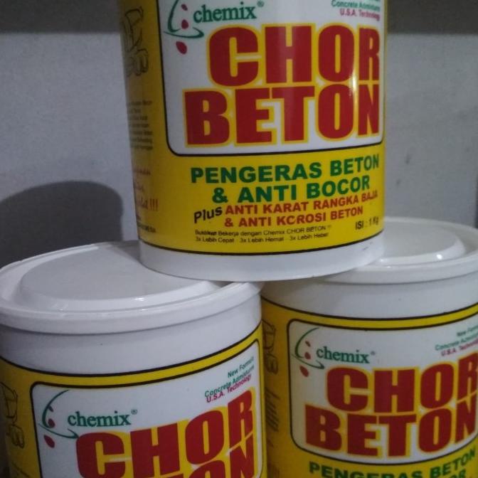 Jual best seller] Pengeras Beton 1kg Chemix/Obat Cor Chemix 1kg ...