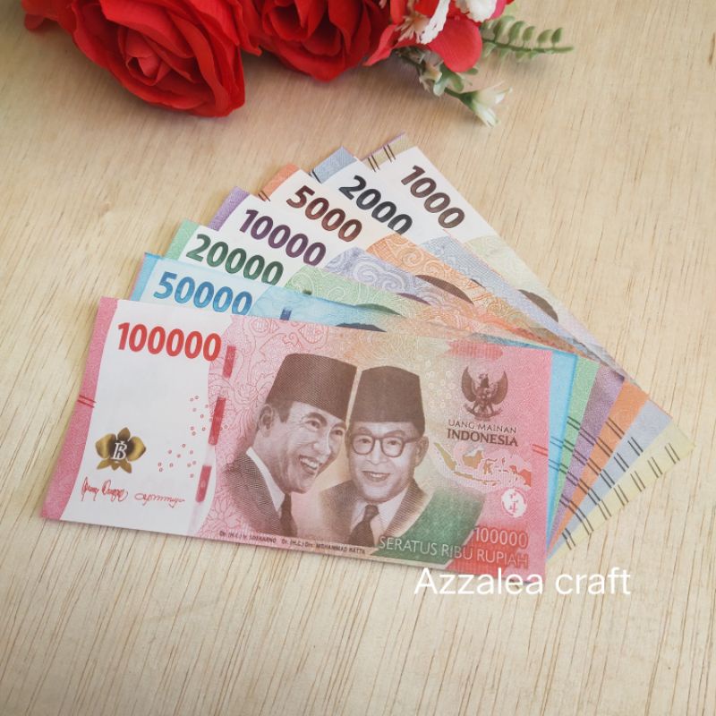 Jual UANG MAINAN BARU 50 LEMBAR | Shopee Indonesia