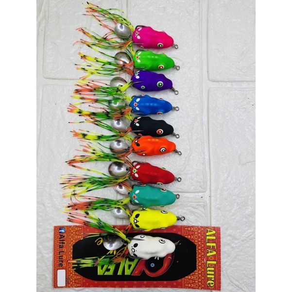 Jual NEW SOFT FROG ALFA LURE SKIRT 4 CM 5 GRAM LIMITED EDITION || UMPAN ...