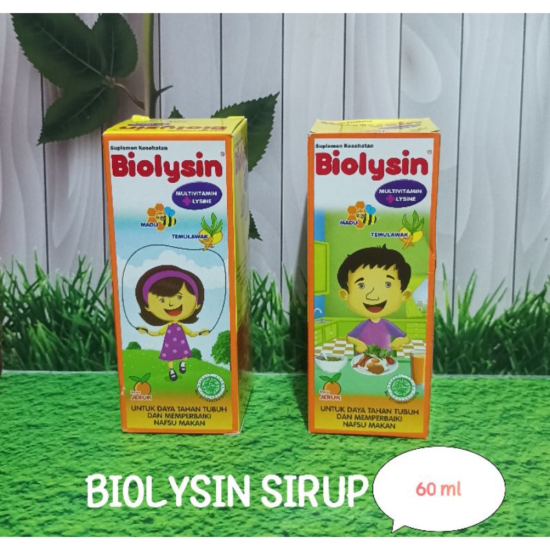 Jual Biolysin Sirup 60 ml | Shopee Indonesia