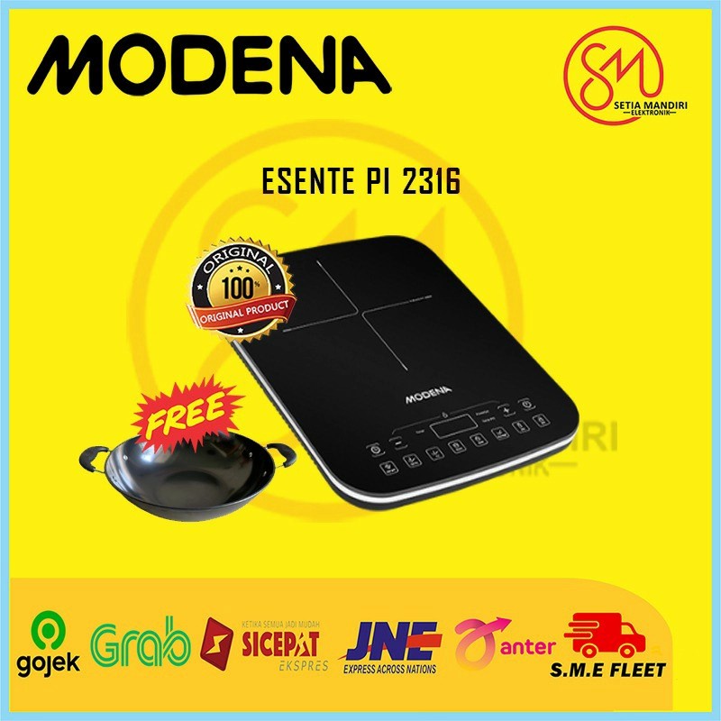 Jual MODENA PORTABLE INDUCTION COOKER - ESSENTE PI 2316 | Shopee Indonesia