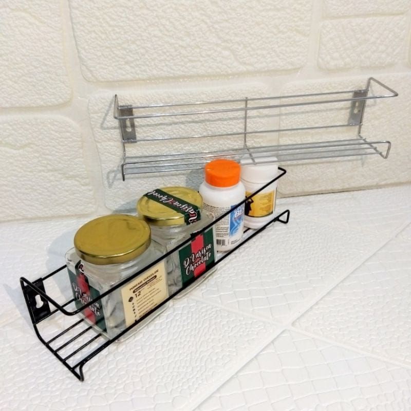 Jual RAK DAPUR KAMAR MANDI 1SUSUN Rak Botol Saus Kecap Shampo Sabun Rak ...