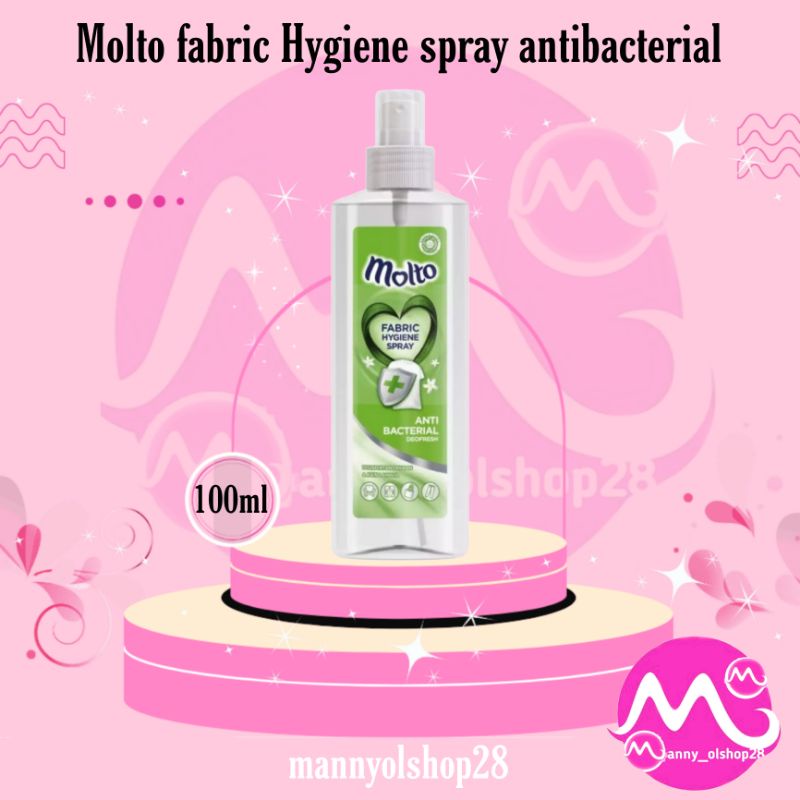 Jual Molto Fabric Hygiene spray antibacterial 100ml | Shopee Indonesia
