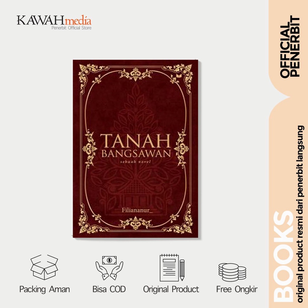 Jual Buku Novel Tanah Bangsawan Filiananur Mediakita Kawahmedia ...