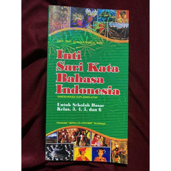 Jual inti sari kata bahasa Indonesia KTSP untuk SD kelas 3 4 5 dan 6 ...