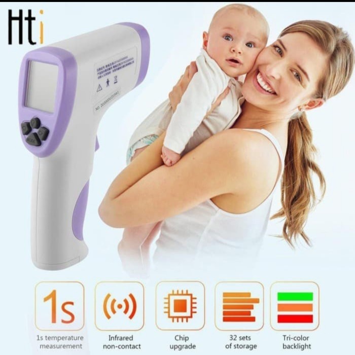 Jual Unik Thermometer Infrared Digital Non Contact Termogun Termometer ...