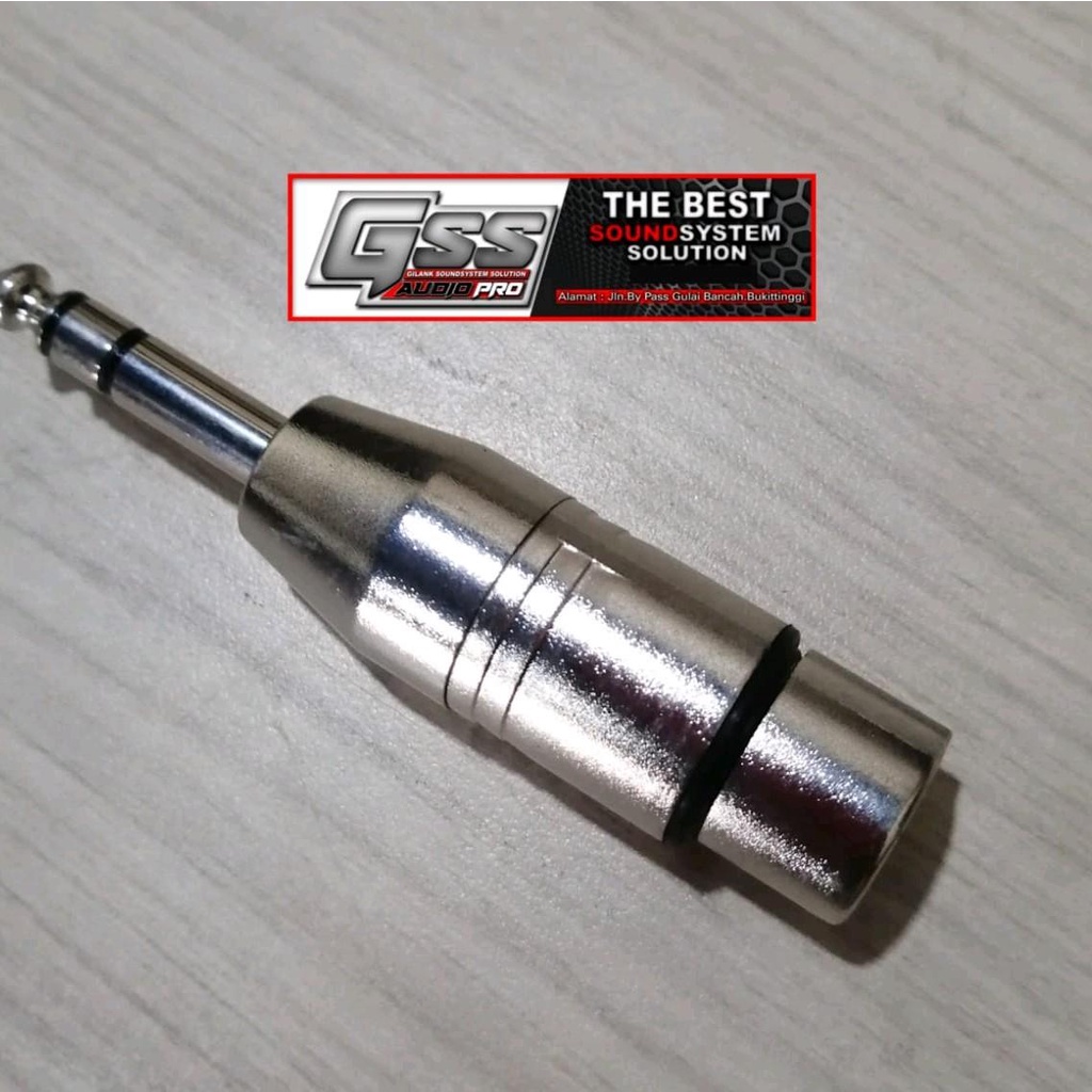 Jual Adapter Sambungan Jack Canon To Akai Stereo | Shopee Indonesia