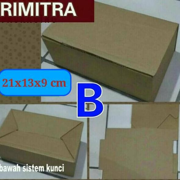 Jual KOTAK KARDUS KARTON BOX SEPATU POLOS TIPE B UKURAN 21X13X9,5 CM ...