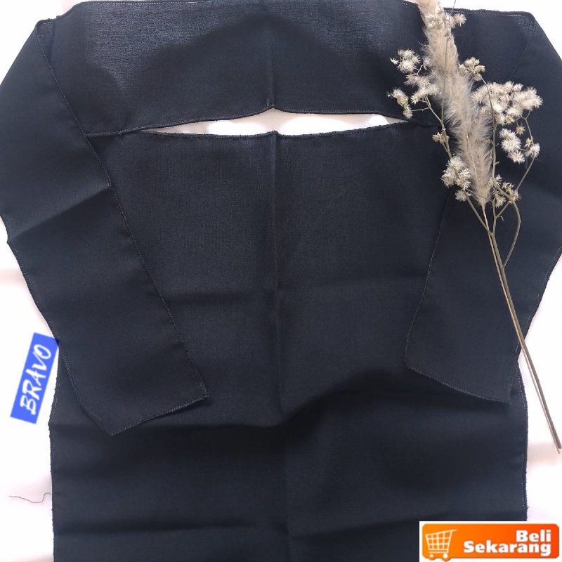 Jual Niqob Bandana Polos Niqab Bandana Hitam Polos | Shopee Indonesia