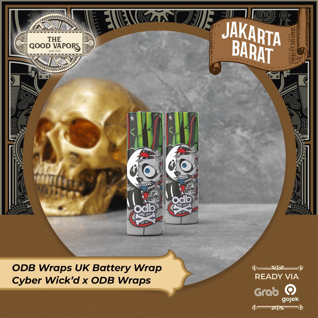 Jual ODB Wrap Cyber Wick'd x OdB Battery Wrap Authentic UK | Shopee ...