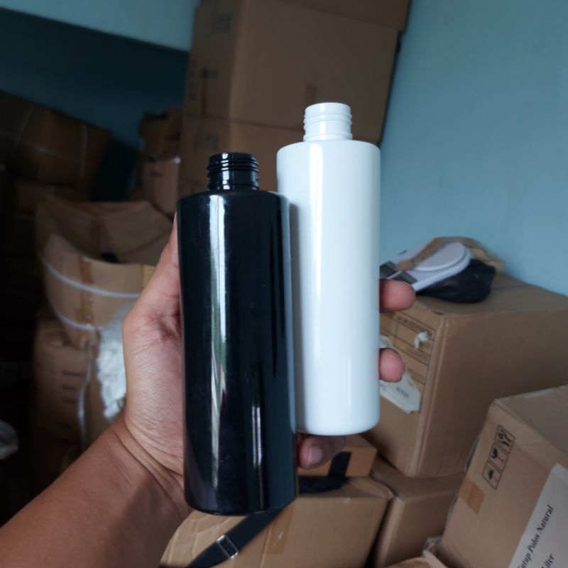 Jual BOTOL 250ML RF SLIM PUTIH/HITAM NECK 24 | Shopee Indonesia