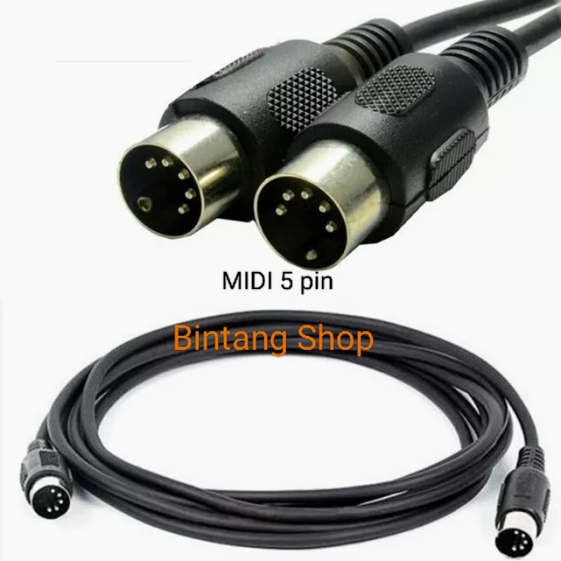 Jual kabel Din 5 pin 1 meter custom | Shopee Indonesia