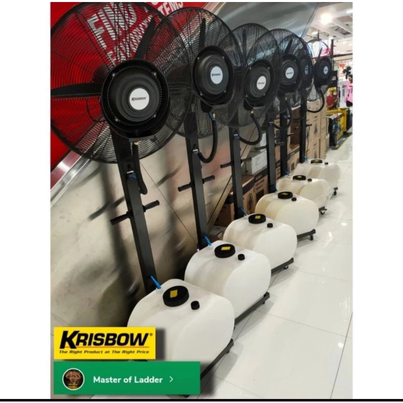 Jual Krisbow Misty Fan 60 L Kipas Angin Uap embun 30 inch | Shopee ...