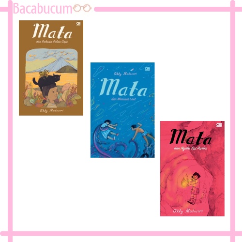 Jual Novel Mata dan Rahasia Pulau Gapi | Mata dan Nyala Api Purba ...