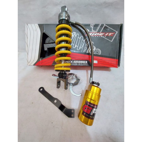 Jual Shock Monoshock Ride it GP 103 Tabung Pisah Flexsibel Ninja 250 FI Ninja 250 Old/Lama ...