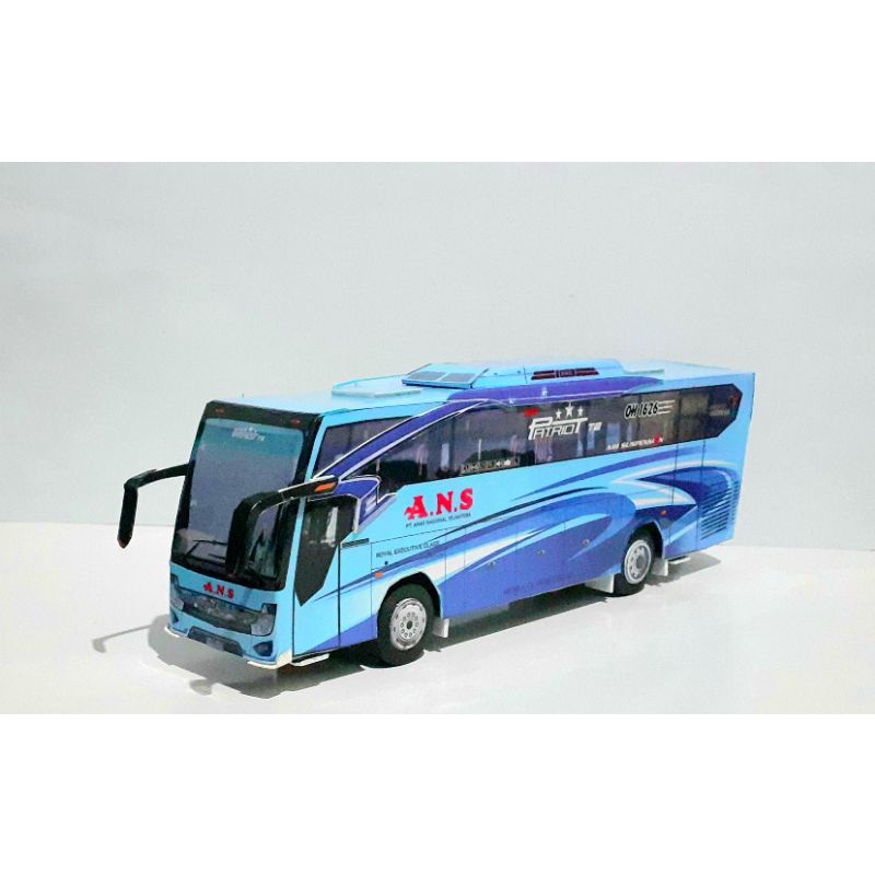 Jual Miniatur Papercraft Bus ANS Travego Patriot TE | Shopee Indonesia