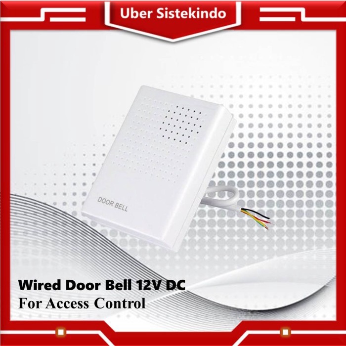 Jual Door Bell DC 12V Access Control - Bel Akses Kontrol | Shopee Indonesia