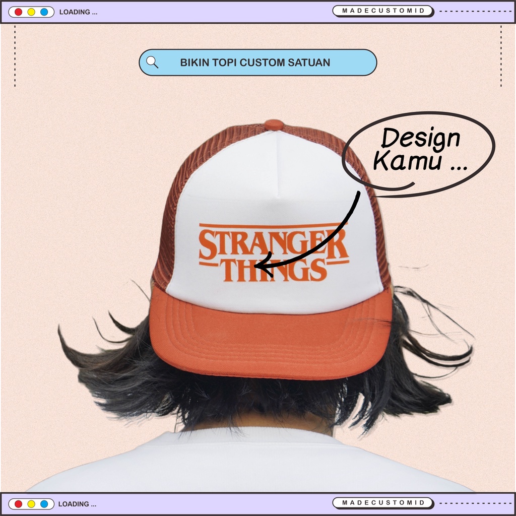 Jual Topi Custom | Design Sesuai Keinginan | Max Ukuran Design A5 ...