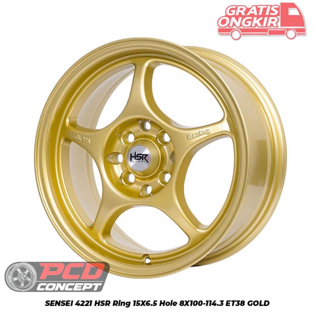 Jual VELG MOBIL R15 ENKEI TULANG PNP AGYA CALYA BRIO JAZZ R15 HSR SENSEI R15 GOLD | Shopee Indonesia