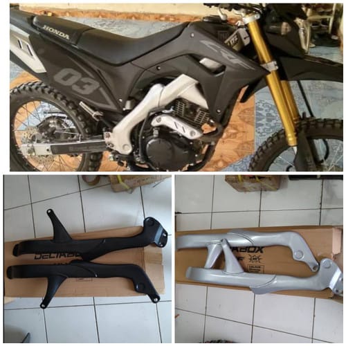 Jual Deltabox CRF 150 L HONDA CRF motor supermoto trail variasi body ...