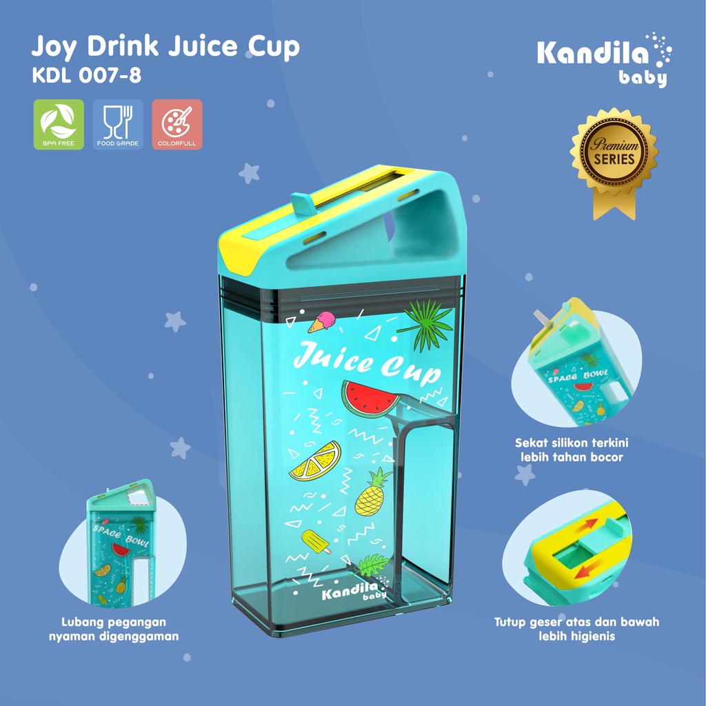 Jual KANDILA BABY JOY DRINK JUICE CUP 240ML / KDL 007-8 / BOTOL JUS ...
