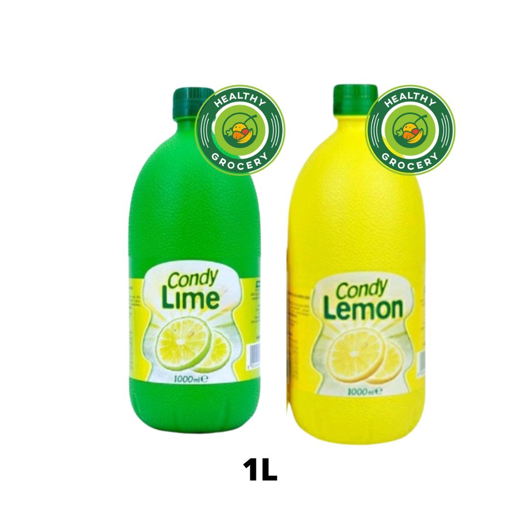 Jual Condy Lemon 1 Liter ( KUNING) / Condy Lime 1 Liter (HIJAU) Saus Buah | Shopee Indonesia