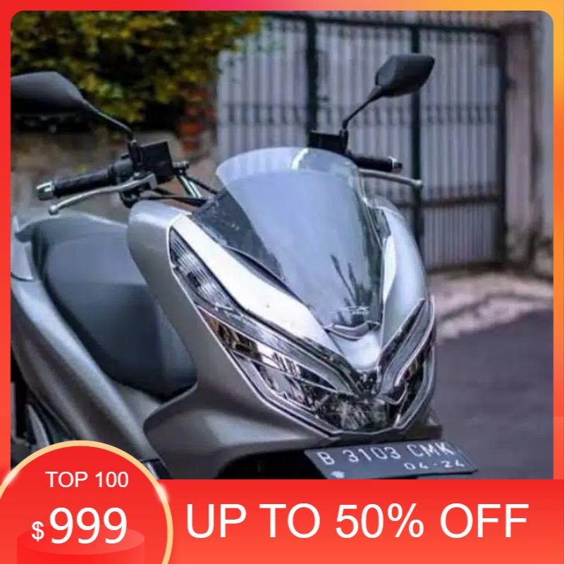 Jual visor pcx 150 windshield pcx 150 lokal (PECAH KAMI KIRIM ULANG ...
