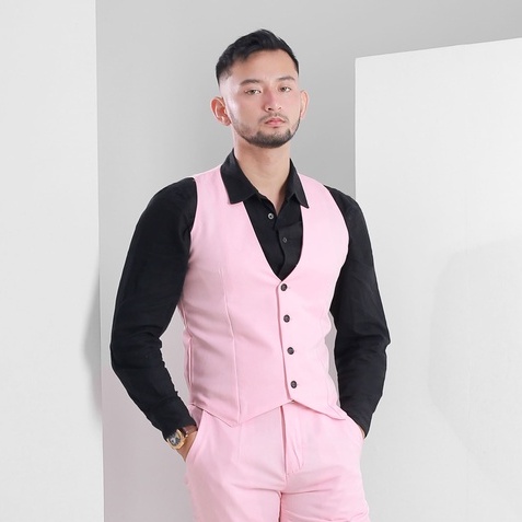 Jual Goldy Outfit Vest/Rompi Pink - Vente Series | Shopee Indonesia