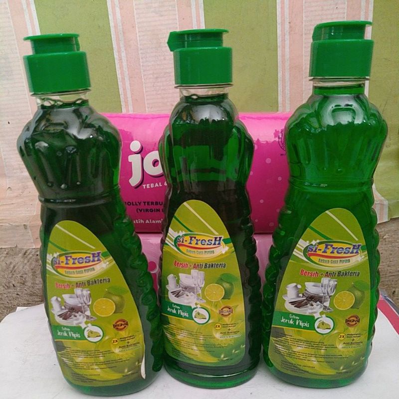 Jual Si Fresh cuci piring /sabun cuci piring 450 ml( jeruk nipi) | Shopee Indonesia