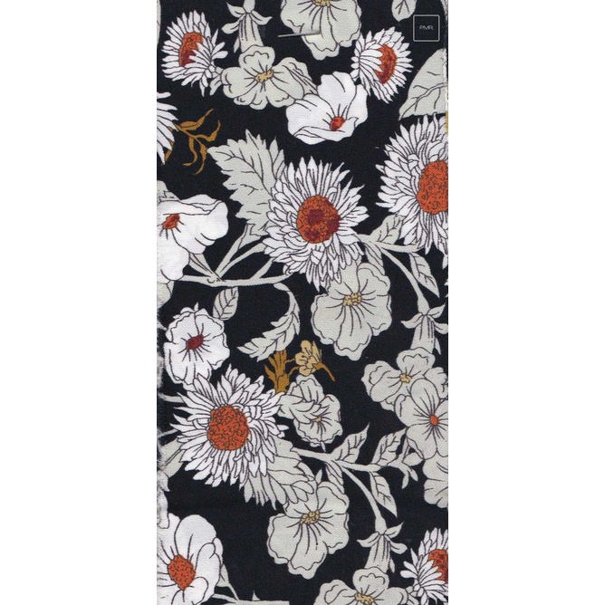 Jual JENIS KAIN ROYAL SATIN - MOTIF BUNGA MATAHARI bahan 100% Polyester ...