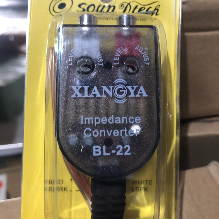 Jual High To Low Impedance Converter / Hi To Low Adaptor RCA /Adapter ...