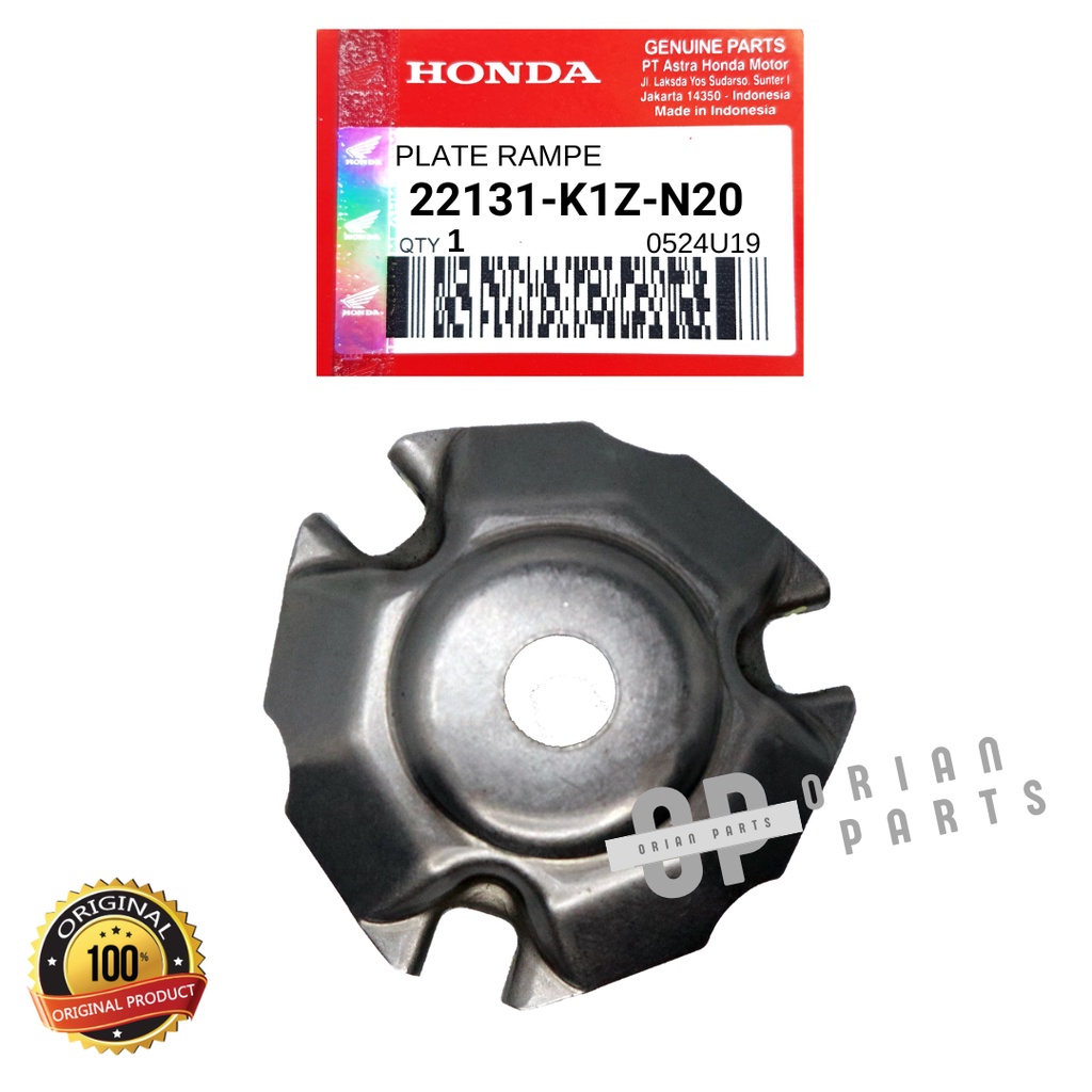 Jual Plate ramp Plat rumah roller PCX 160 22131-K1Z-N20 | Shopee Indonesia