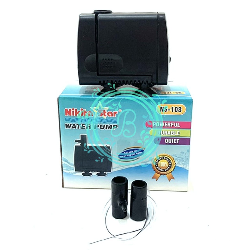 Jual NIKITA STAR NS-103 Water Pump Pompa Air Kolam Aquarium NS 103 Pompa Air Pompa Celup Pompa ...