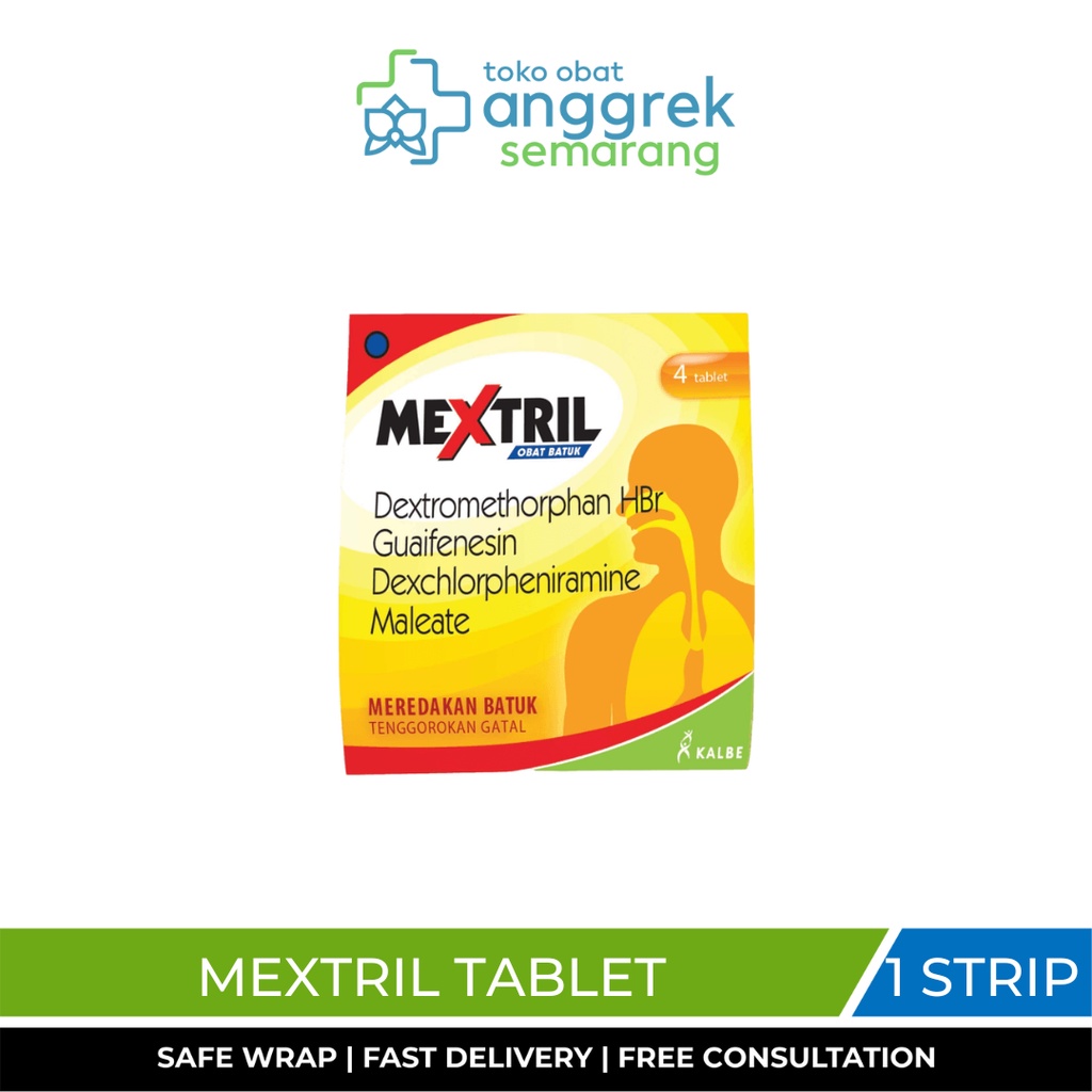 Jual MEXTRIL TABLET/OBAT BATUK DAN PILEK | Shopee Indonesia