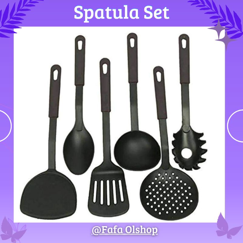 Jual Spatula Set 6in1 Foodgrade | Shopee Indonesia