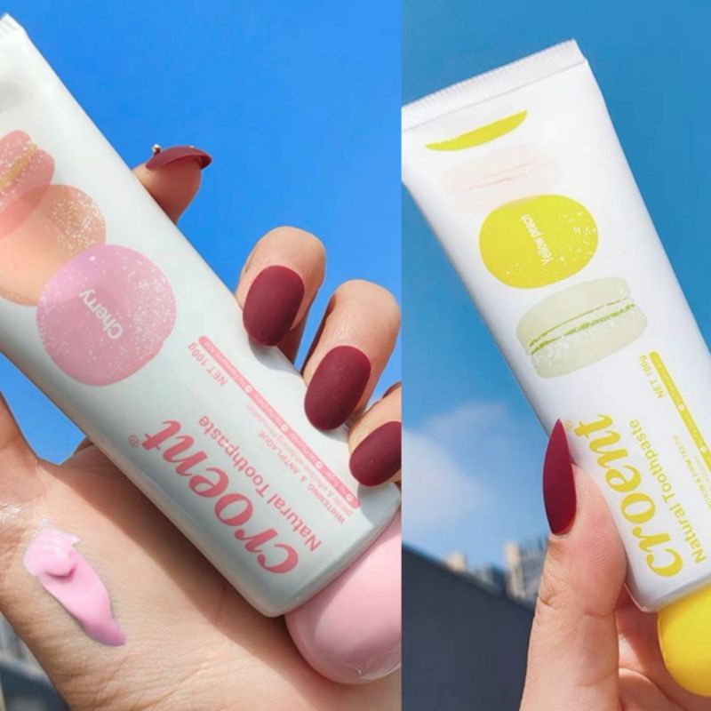 Jual Original CROENT Pasta Gigi Macaron Korea Memutihkan Gigi / Cherry ...