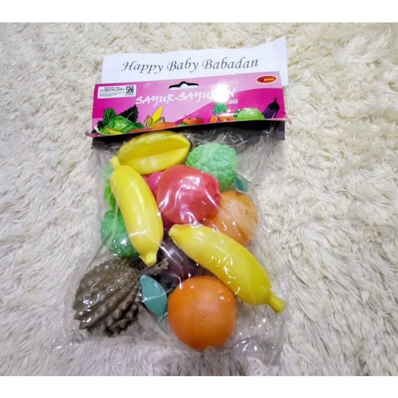 Jual Mainan Buah buahan plastik | Shopee Indonesia