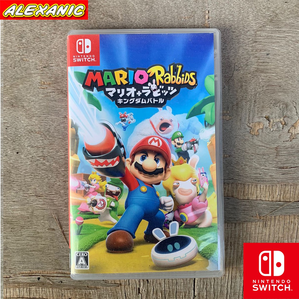 Jual MARIO RABBIDS Nintendo Switch Game Catridge | Shopee Indonesia