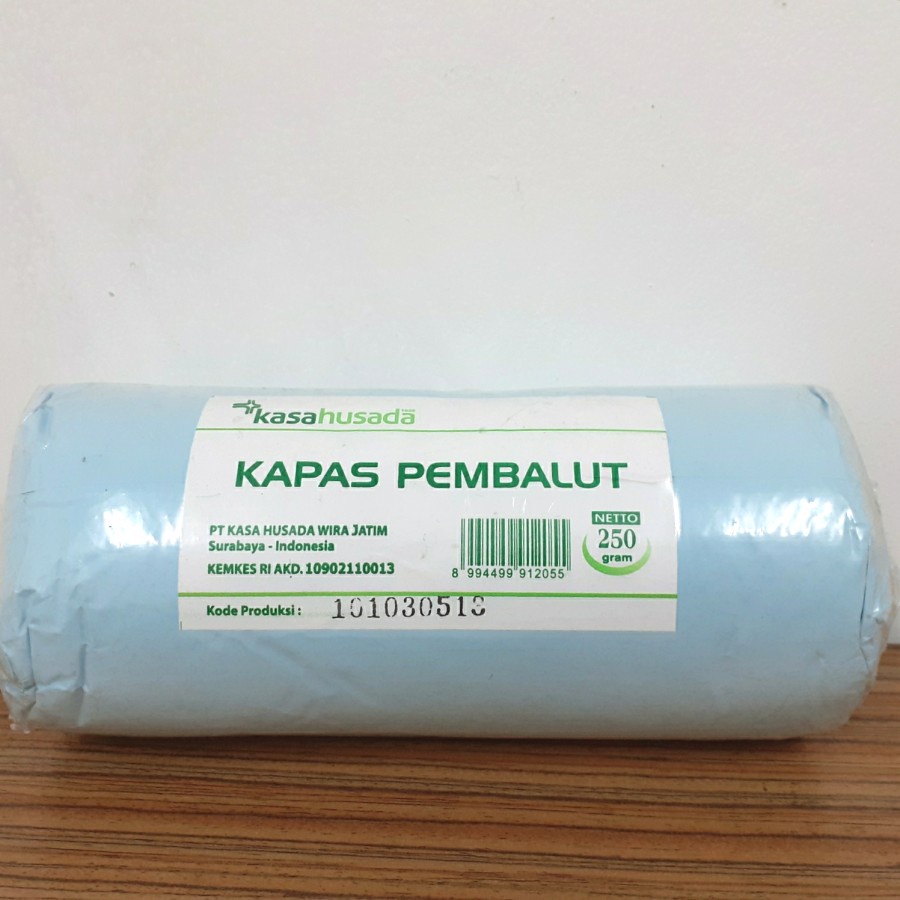 Jual Kapas Pembalut Kasa Husada 250 gr | Shopee Indonesia